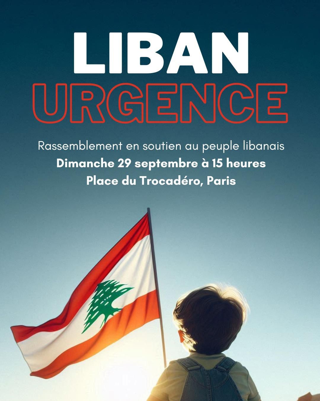 Urgence Liban : Rassemblement à Paris en soutien au peuple libanais