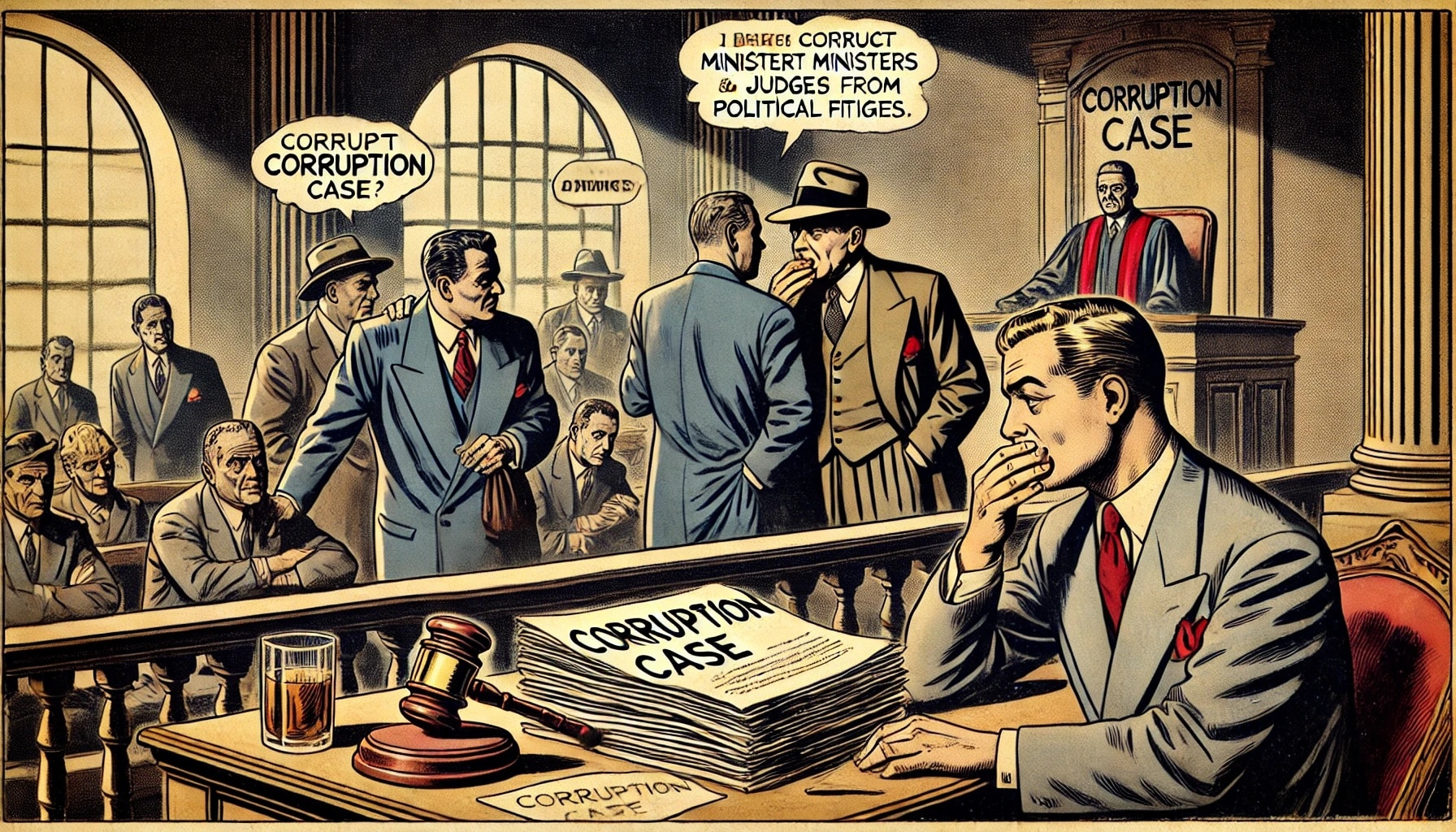 Affaire de corruption : des ministres et des juges dans le collimateur