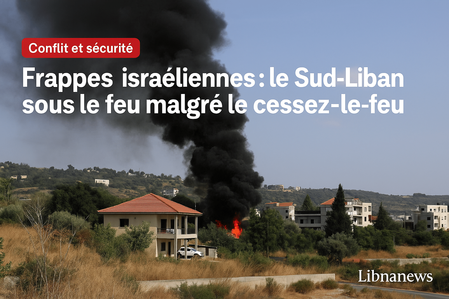 Sud-Liban : le cessez-le-feu encore une fois fragilisé par une série de frappes israéliennes ...